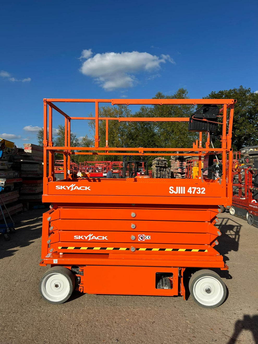 2020 Skyjack SJ4732 Electric Scissor Lift Access Platform Boom Lift (G ...